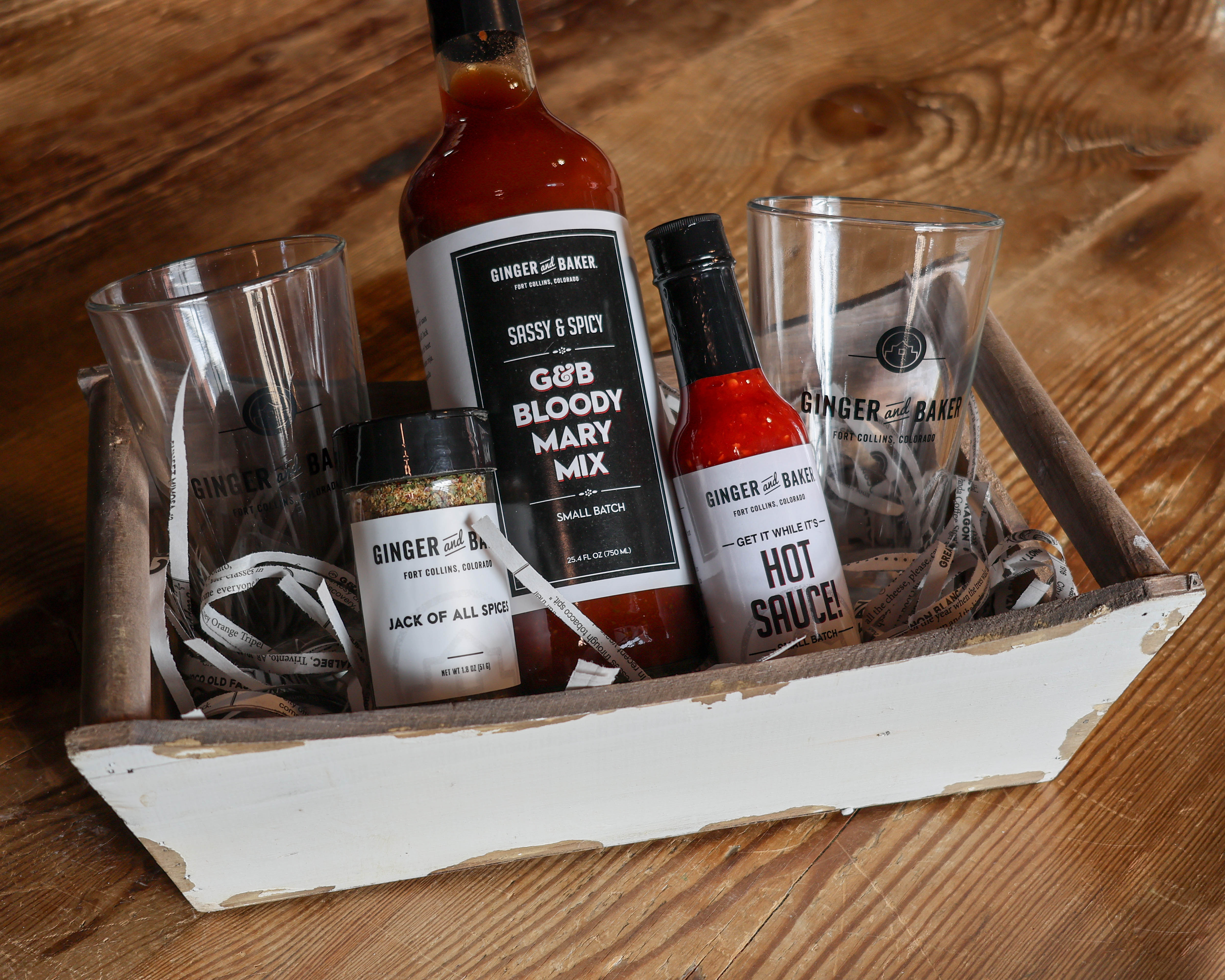 G&B Bloody Mary Gift Basket – Ginger and Baker