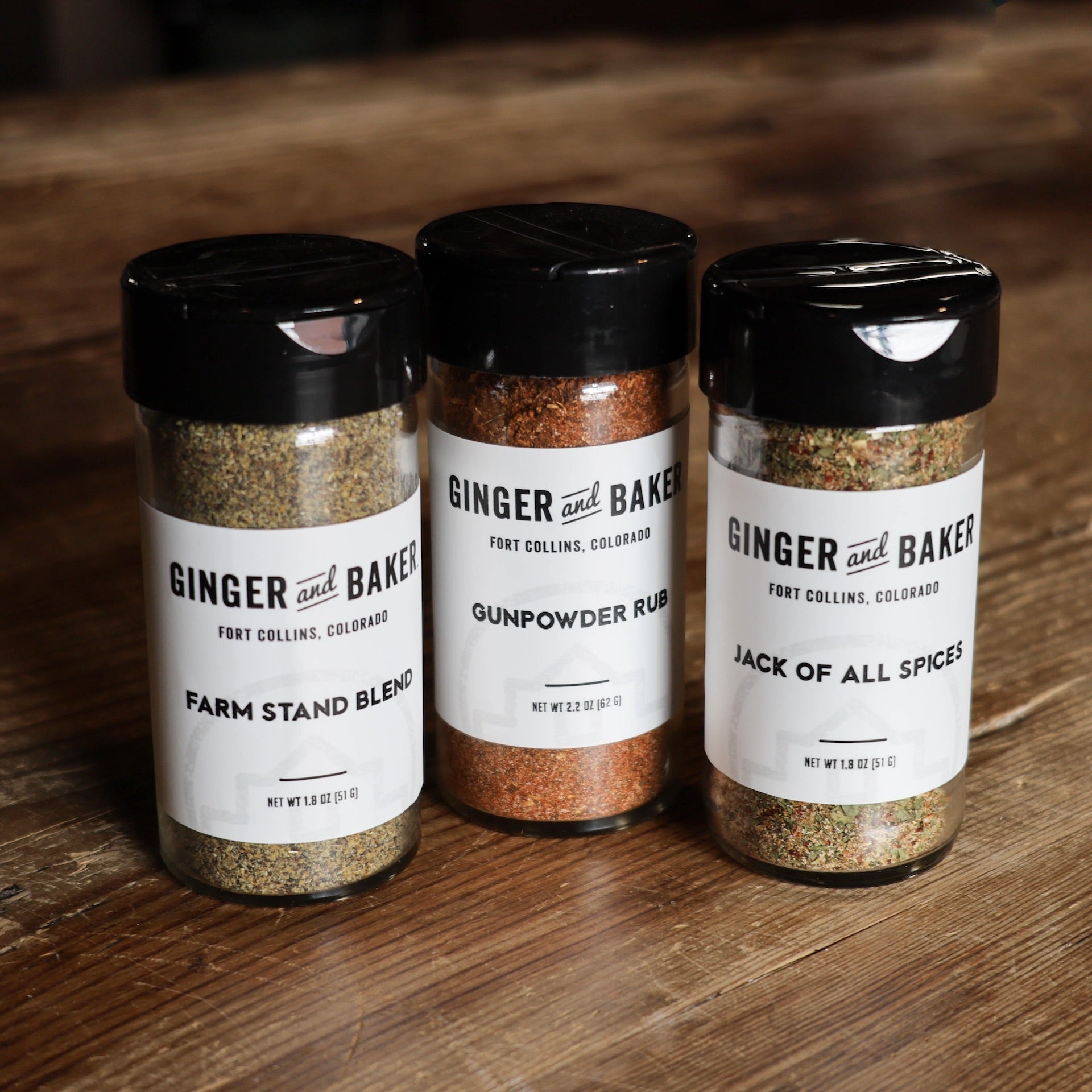 G&B Savory Spices Set – Ginger and Baker